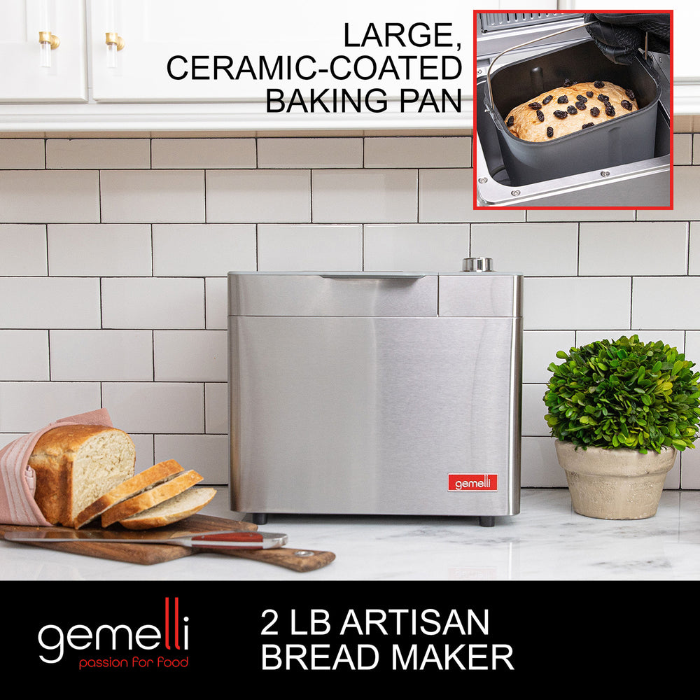 The Gemelli Home® Artisan Bread Maker