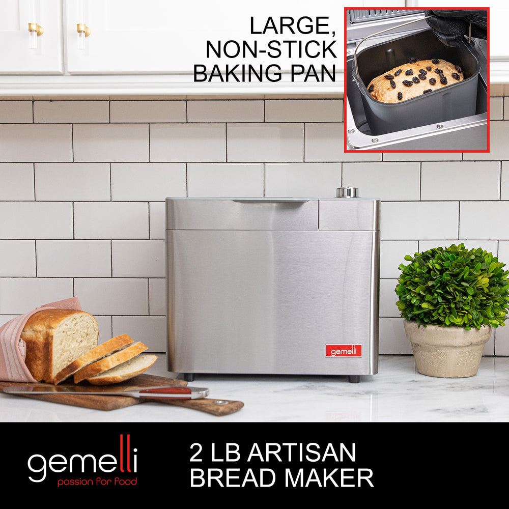 The Gemelli Home® Artisan Bread Maker